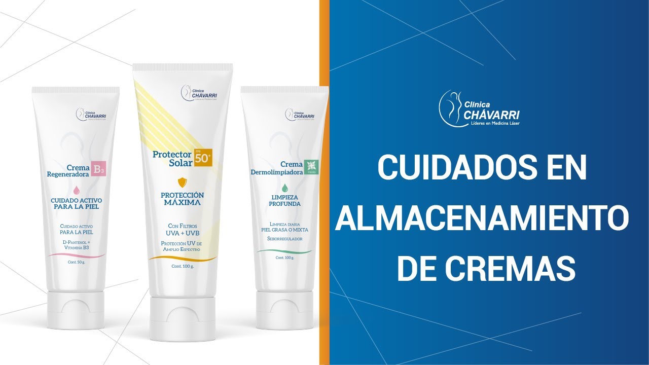 Línea de Cremas | Cuidados en Almacenamiento de Cremas | Clínica ...