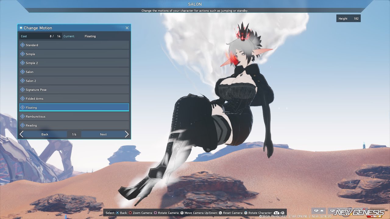 PSO2 NGS Character Creation Tutorial, Smoke Sage Mia - YouTube