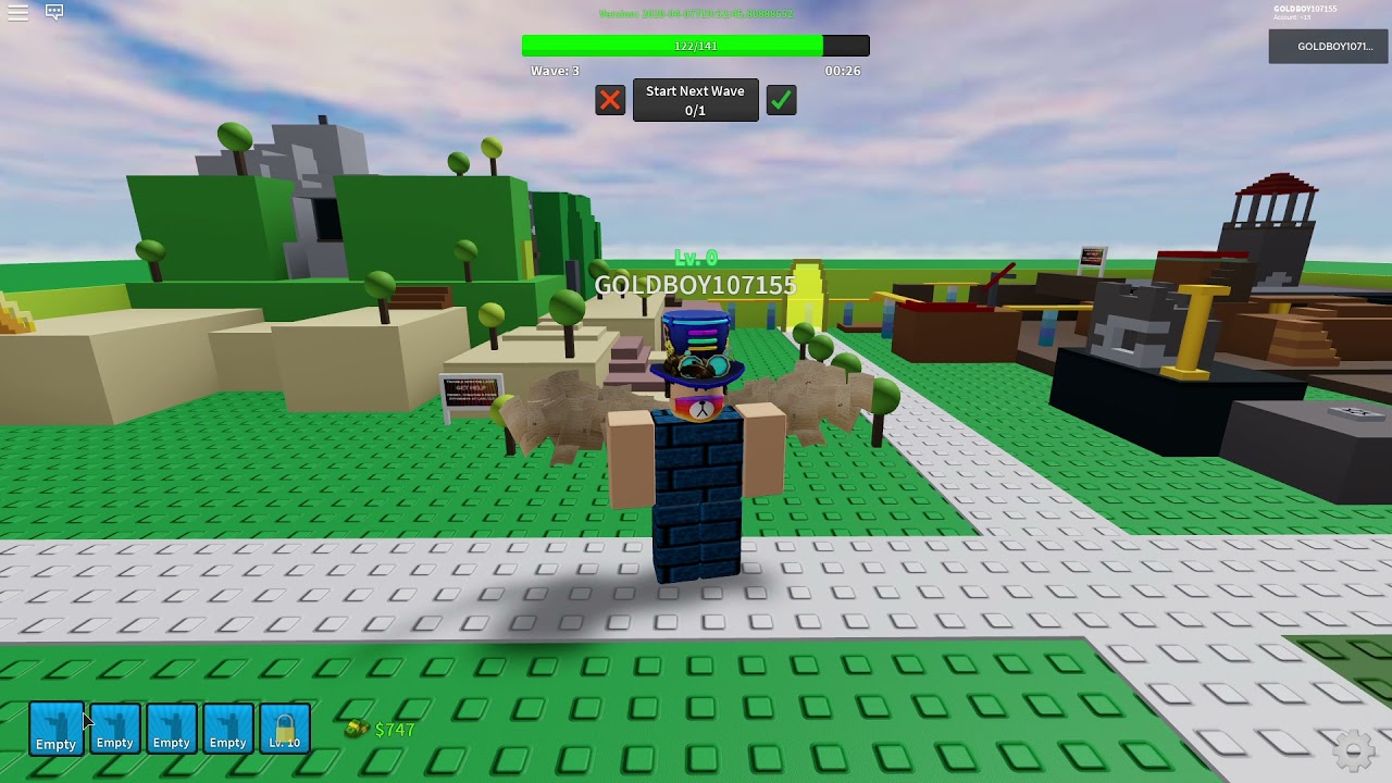 First time playing tds lol old roblox - YouTube