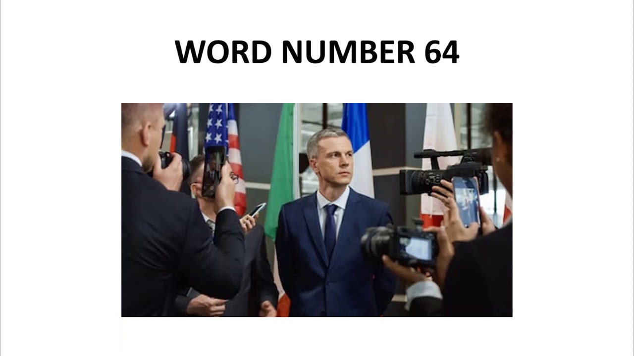 Word number 64 - YouTube