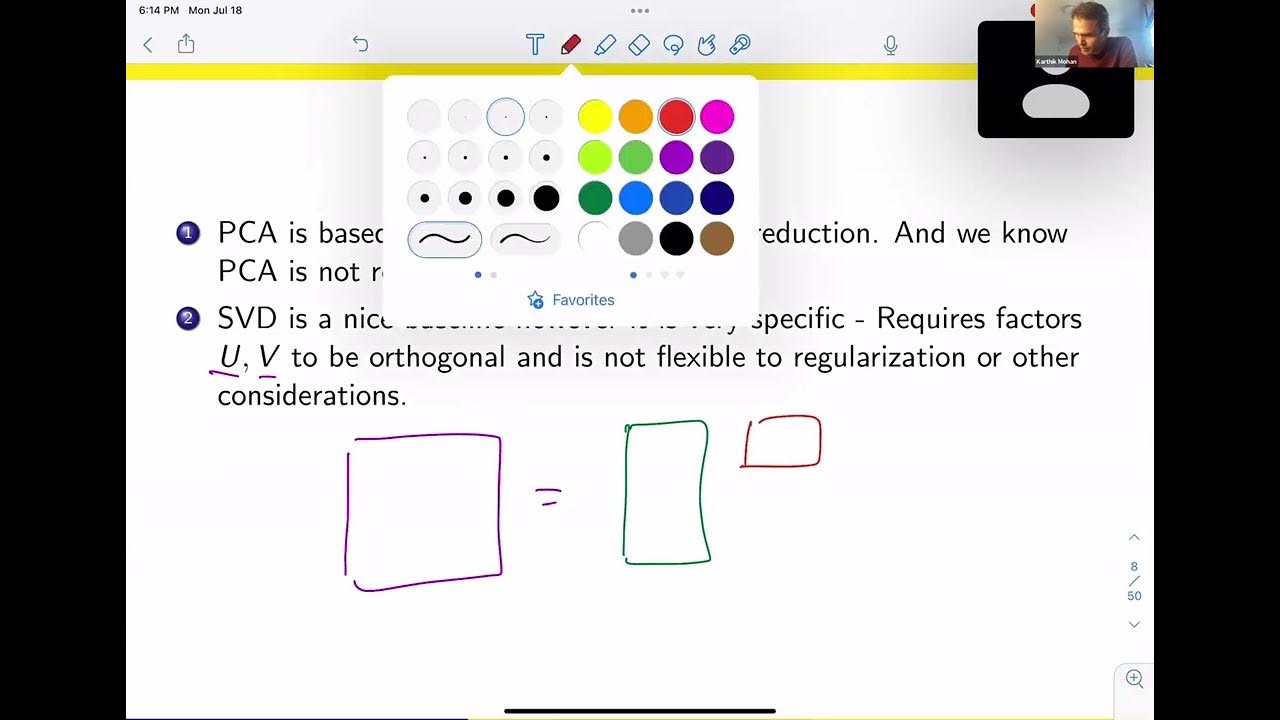 Recommender Systems Lecture | SVD, Matrix Factorization and SGD mini-batch - YouTube