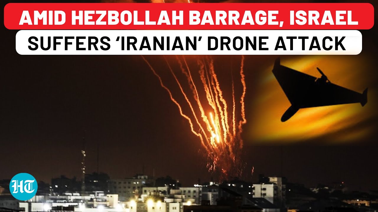Israel Under Attack From All Sides? Iranian Kamikaze Drone Hits Key Port City Amid Hezbollah ...