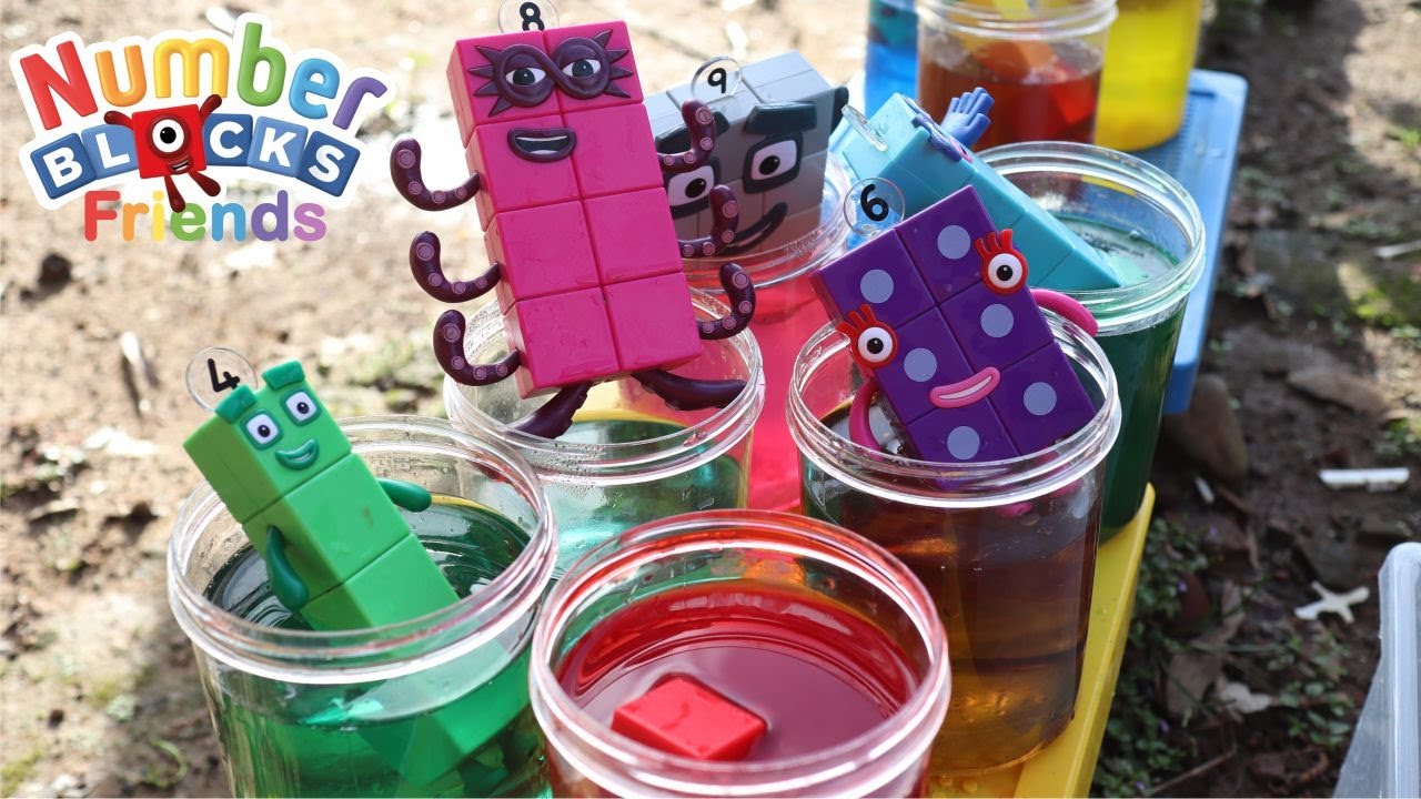 Numberblocks Water Play Videos – The Colorful World Satisfying ASMR ...