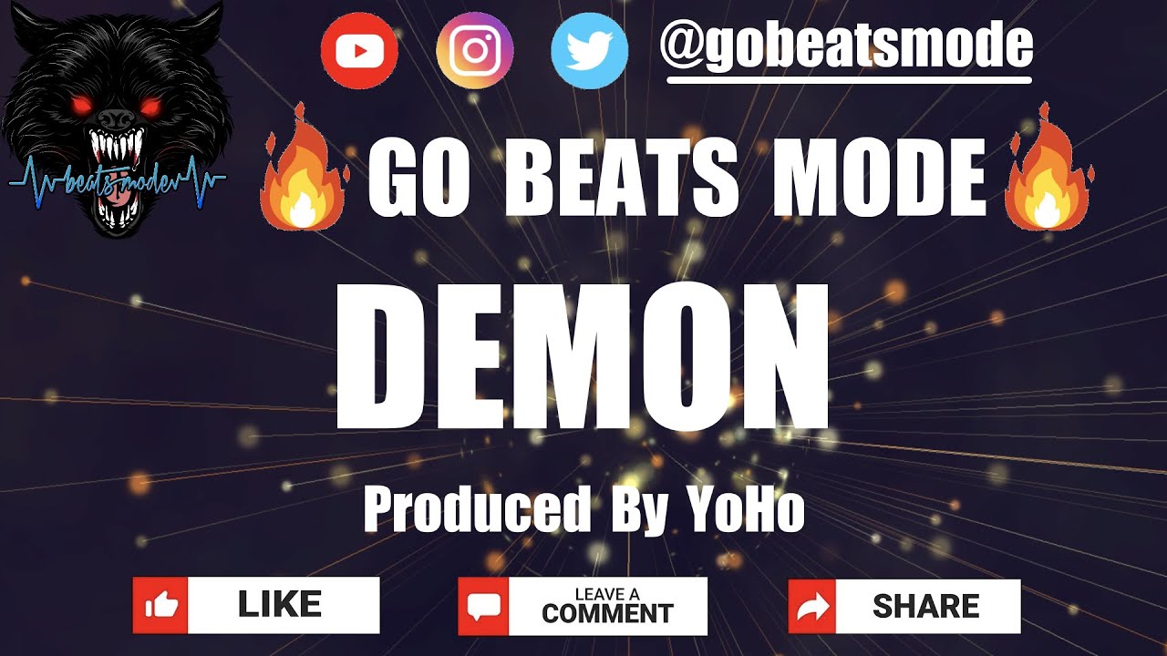 "Demon" - Rap Beat Instrumental | GoBeatsMode | Beat by YoHo - YouTube