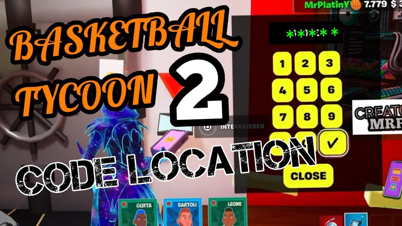 Fortnite - Basketball Tycoon 2 Code Location - YouTube