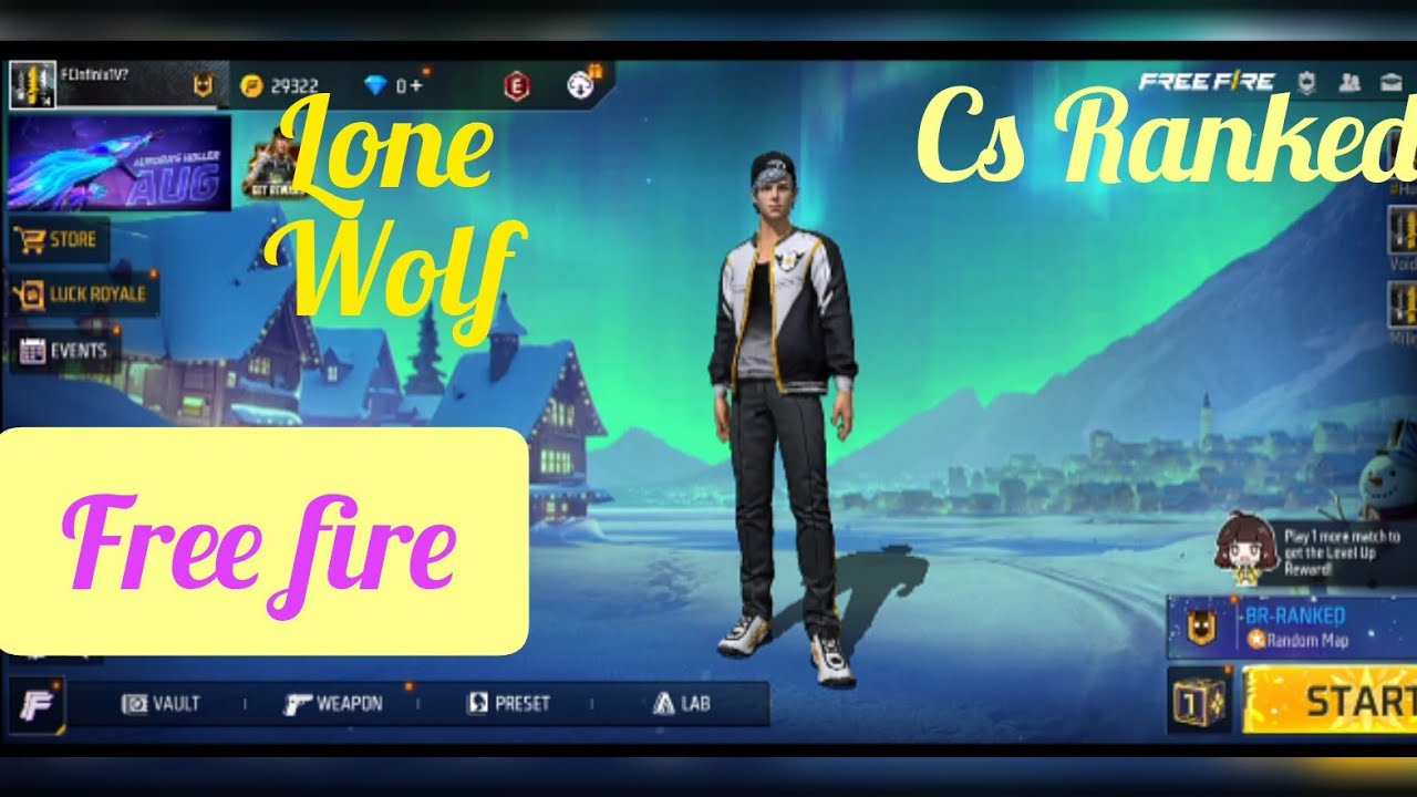 Free Fire 🔥 || competition with Lone wolf and CS Ranked - YouTube