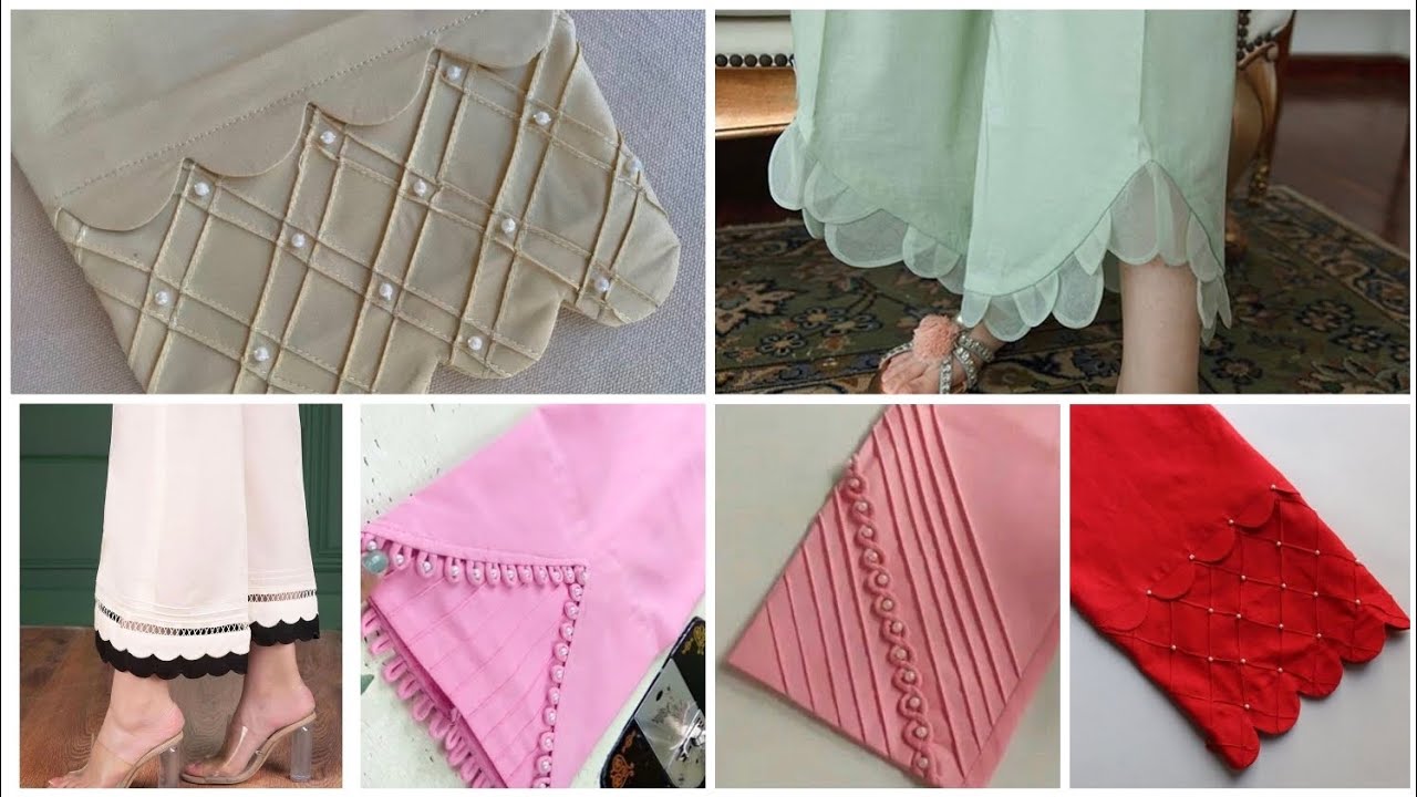 100+ Trendy & Beautiful Plazo/ Pant design ideas/ 2025 pant design new ...