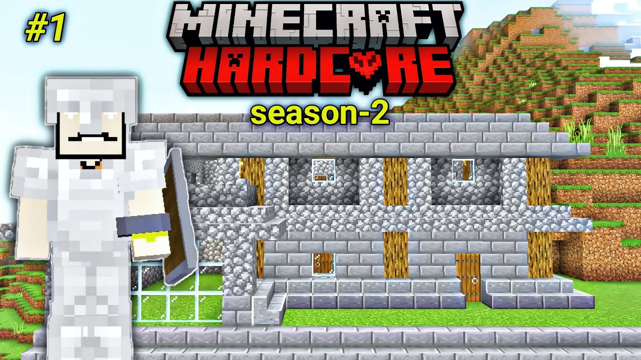 Starting a new journey in Minecraft Pe Hardcore part-2 | Hardcore ...