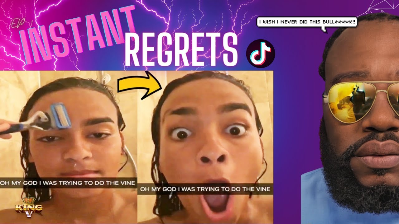 Reacting to Instant Regrets Part 1 on TikTok | Hilarious and Cringe ...