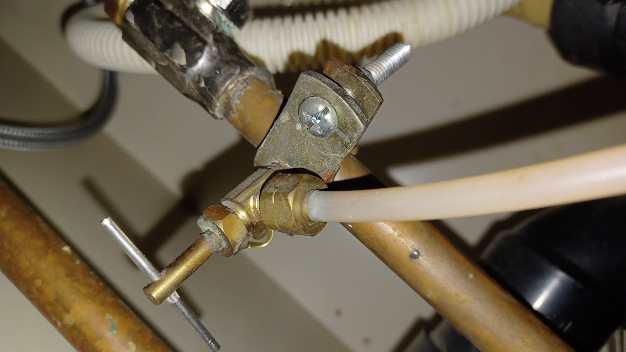 DIY Humidifier or Ice Maker Saddle Valve Replacement (DIY) #diy #fix ...
