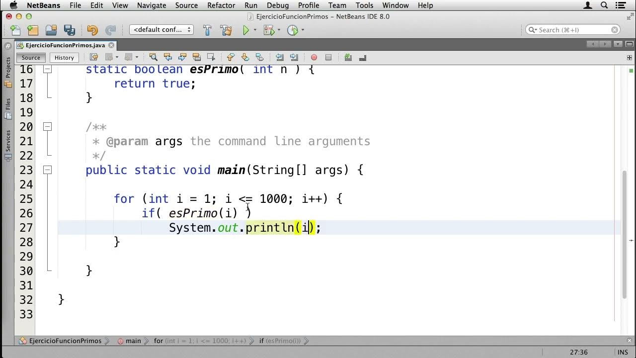 4. 2. Programación Java Solución Números primos - YouTube