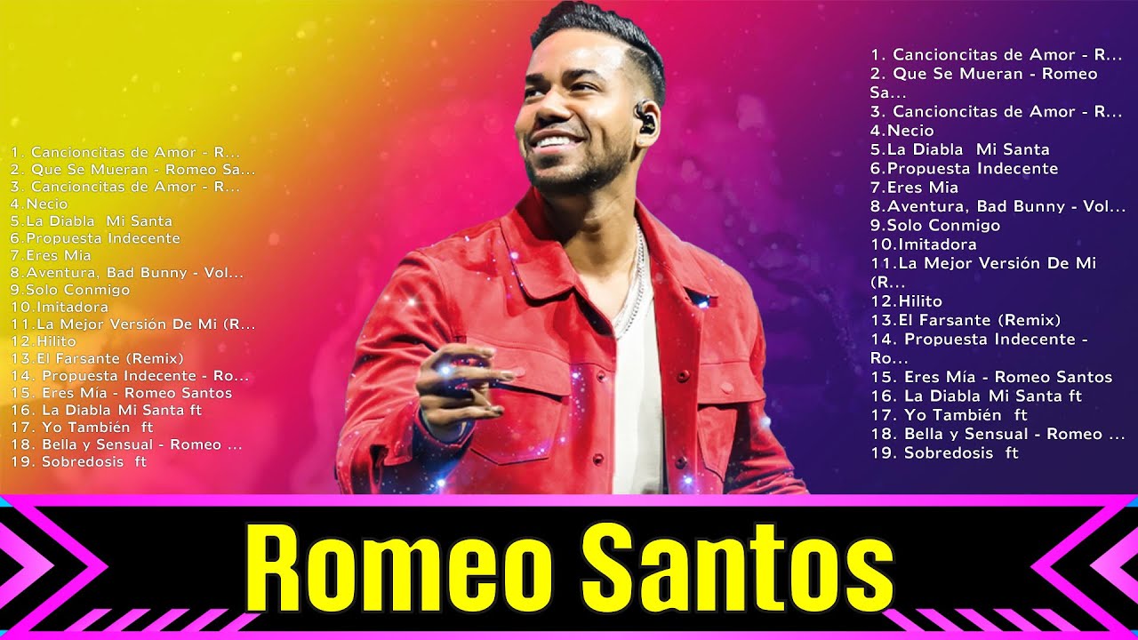 Romeo Santos ~ Greatest Hits Full Album ~ Best Old Songs All Of Time ...