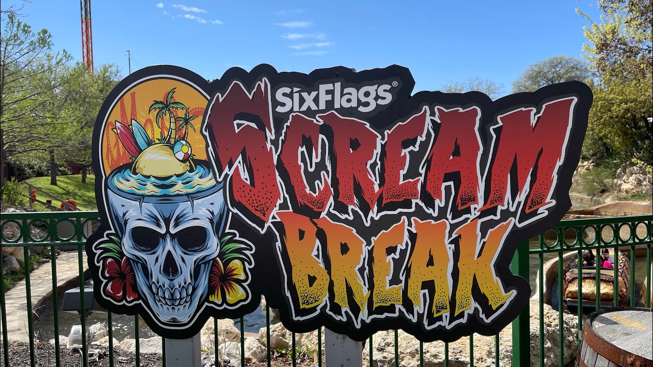 2024 Opening Day at Six Flags Scream Break - YouTube