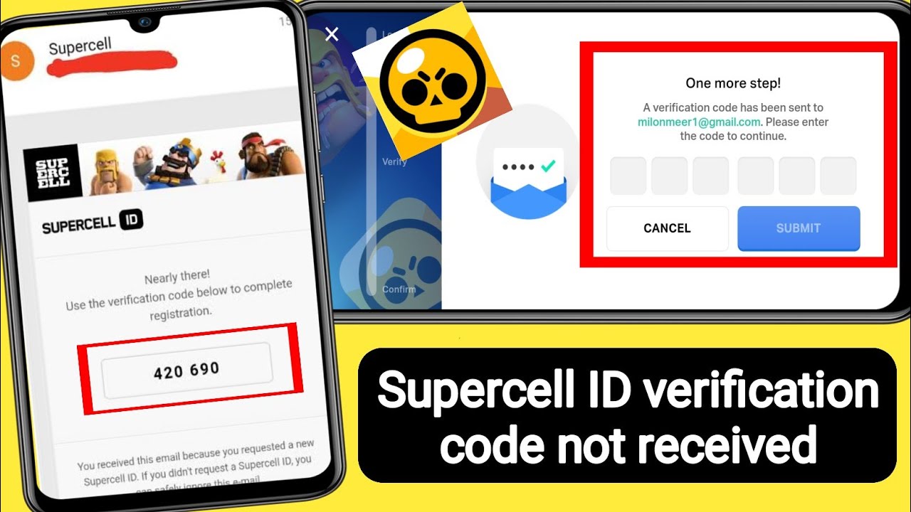 Fix Supercell ID Verification Code not Received on Gmail | Supercell OTP Code Not Coming 2024 ...
