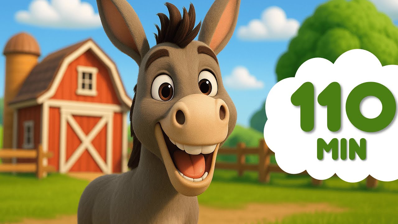 Burro Orejon 🎵 🐝 Abejita Chiquitita 🐥 Patito Juan 🐸 Sapito 🐮 Vaca Lola ...