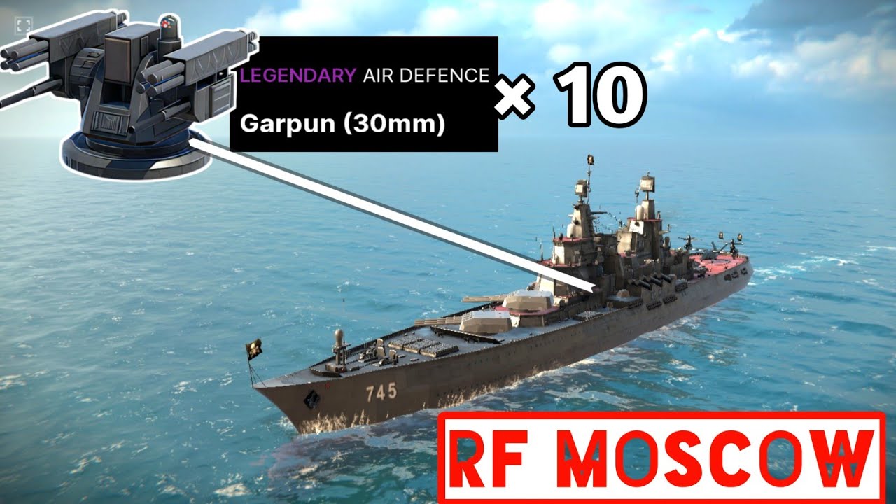 RF Moscow With Full⚡10x Garpun (30mm) Air Defense Gameplay - Modern ...