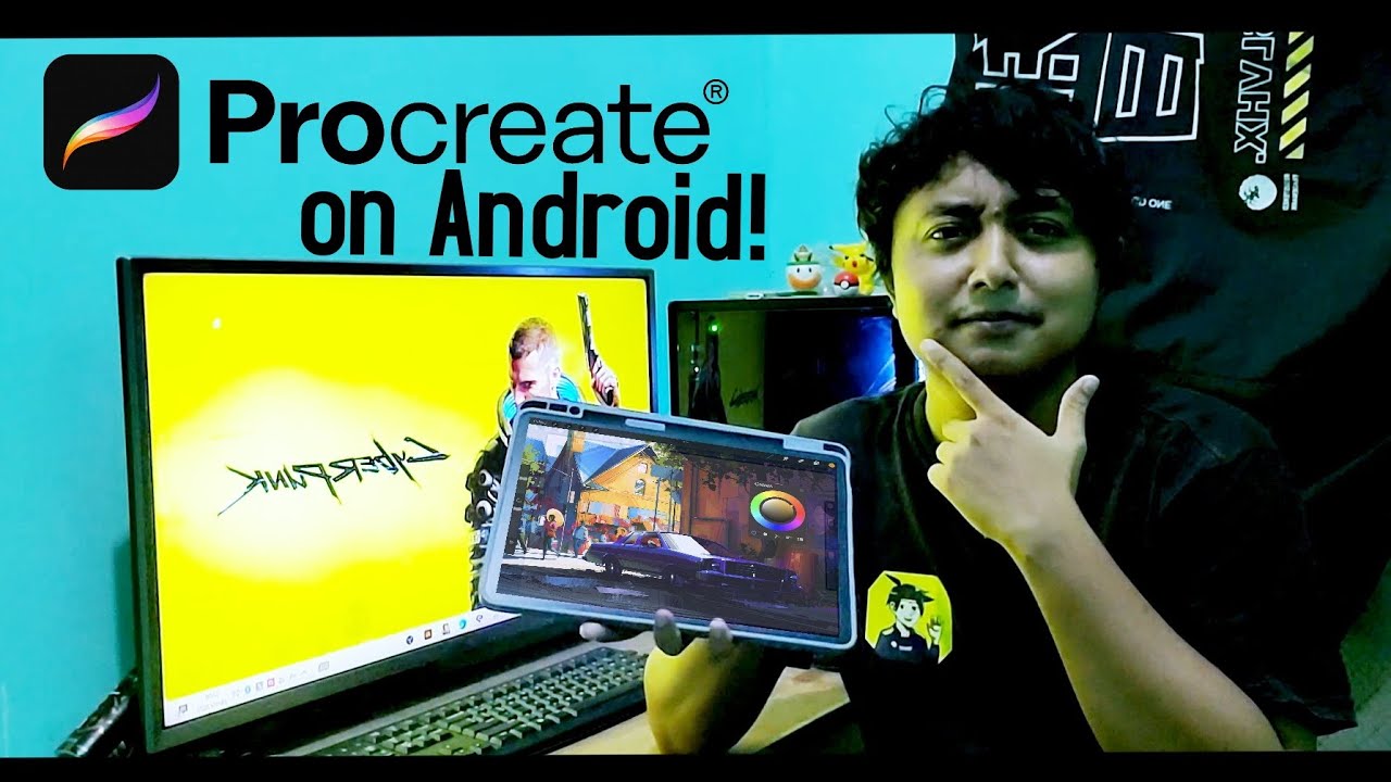 Procreate on Android? #MJS #review #drawing #ipad #android - YouTube