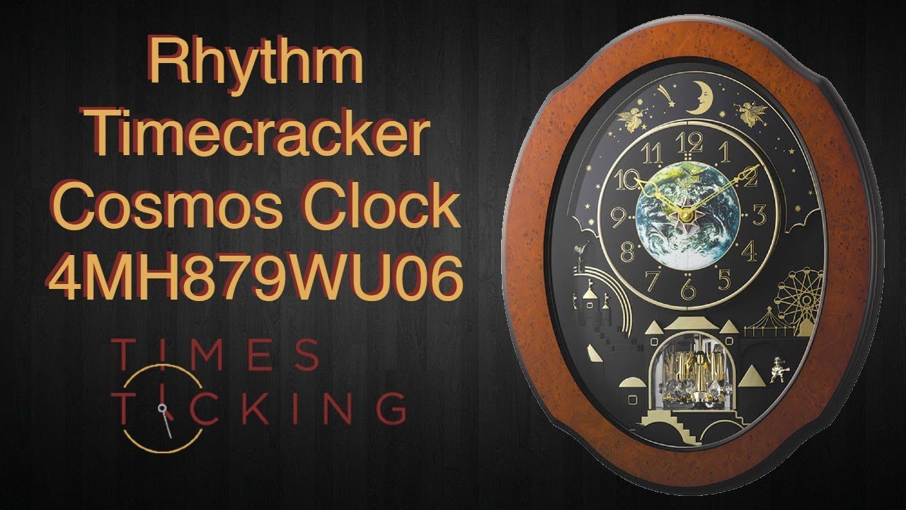 Rhythm Timecracker Cosmos 4MH879WU06 - YouTube