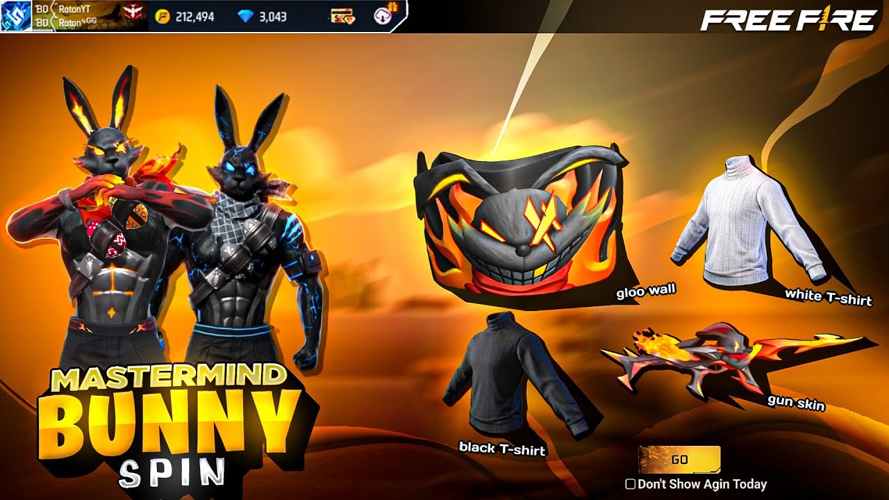 Finally Mastermind Bunny Bundle Event আসছে😍 | Red Bunny Bundle Event Bd Server | Free Fire New ...