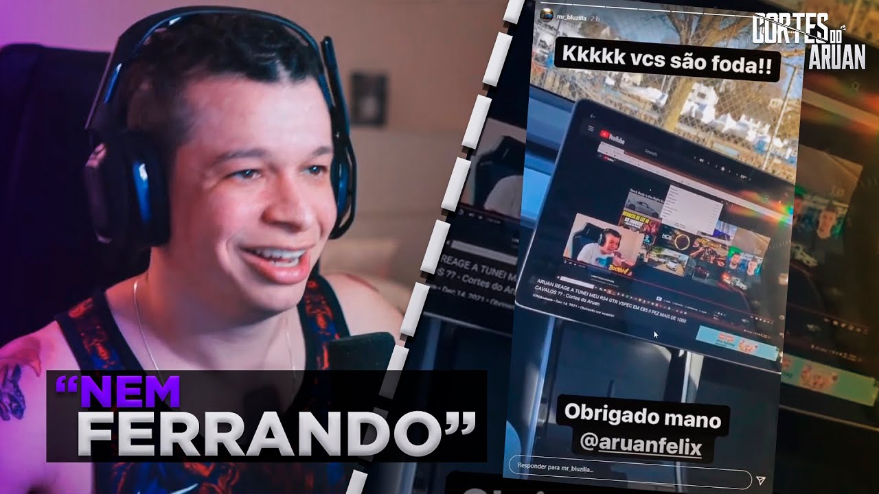 O BLUZILLA ASSISTE O CANAL DE CORTES - Cortes do Aruan - YouTube