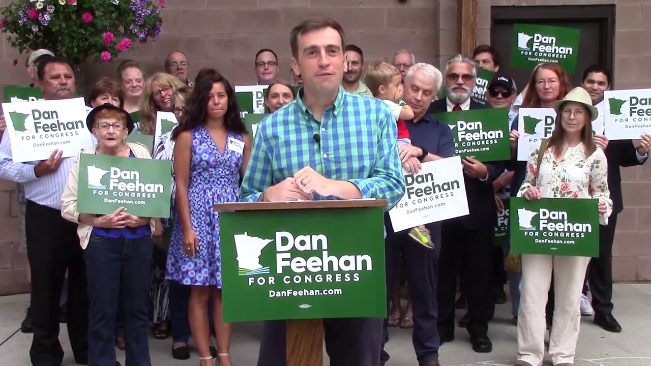 Dan Feehan Announcement Speech - YouTube