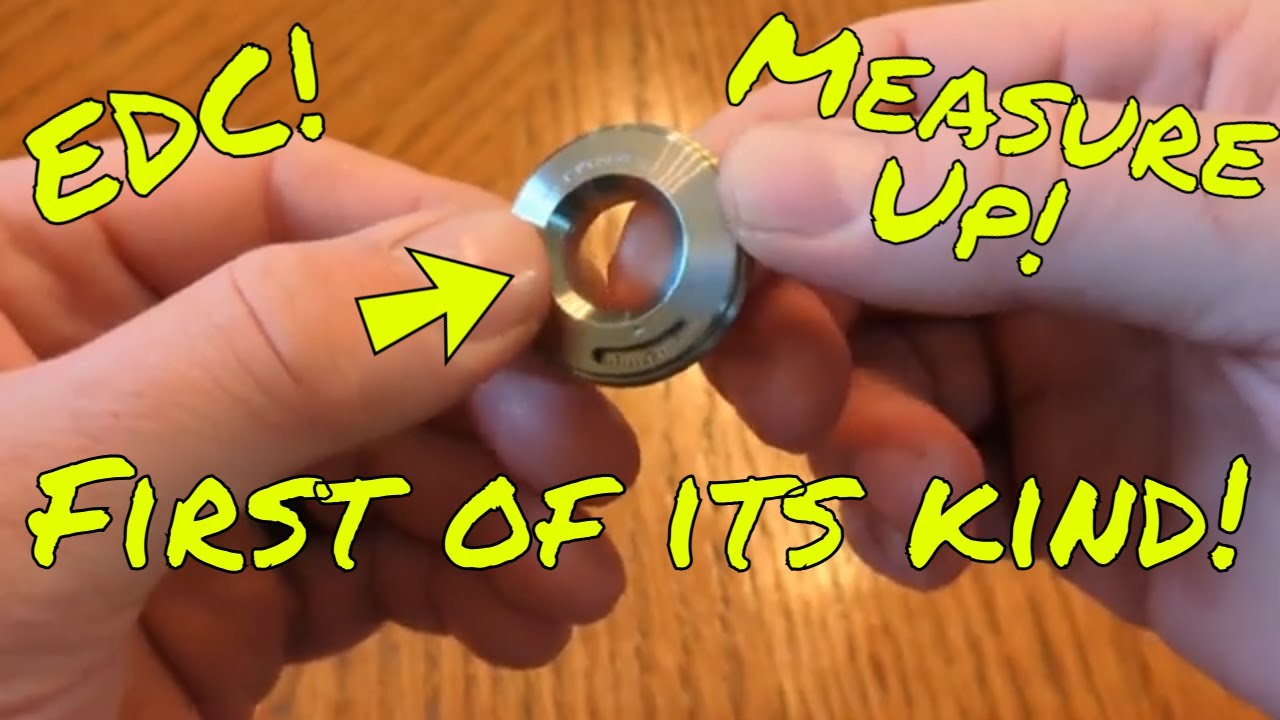 The Tiroler EDC Titanium Measuring Device By Titaner - Addictively ...