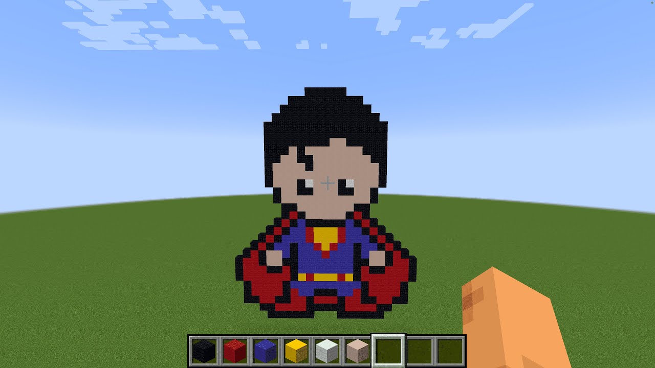 Tutorial como crear a Superman en Minecraft | SoyJuniorN - YouTube