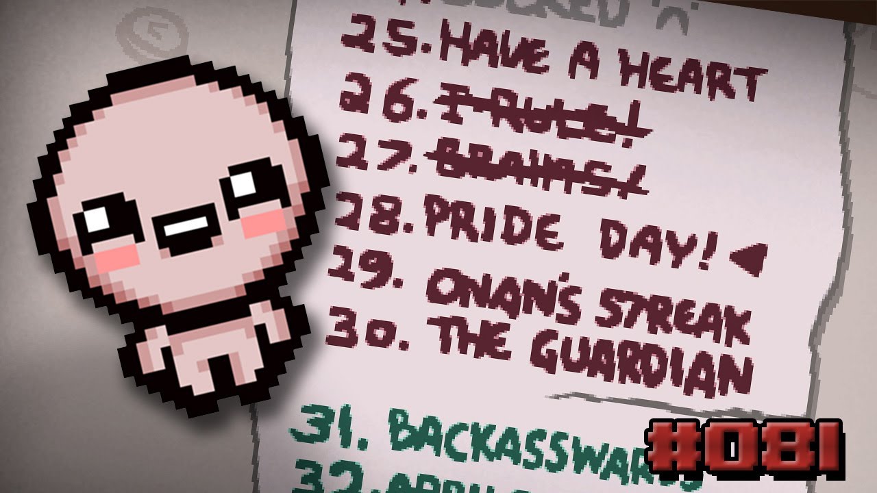 Challenge - Pride Day! - The Binding of Isaac: Repentance - #081 - YouTube