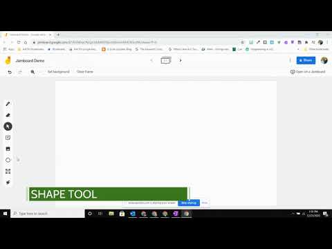 Jamboard Shape Tool - YouTube