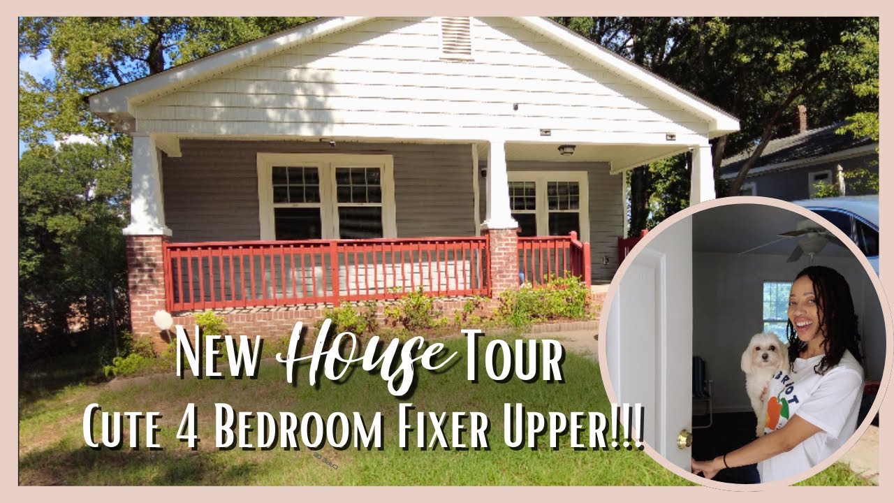 Vlog: NEW HOUSE TOUR: Cute 4 Bedroom Fixer Upper!!! - YouTube