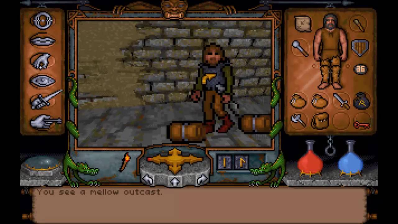 Let's Play Ultima Underworld - Human Outcasts (Ep 2) - YouTube