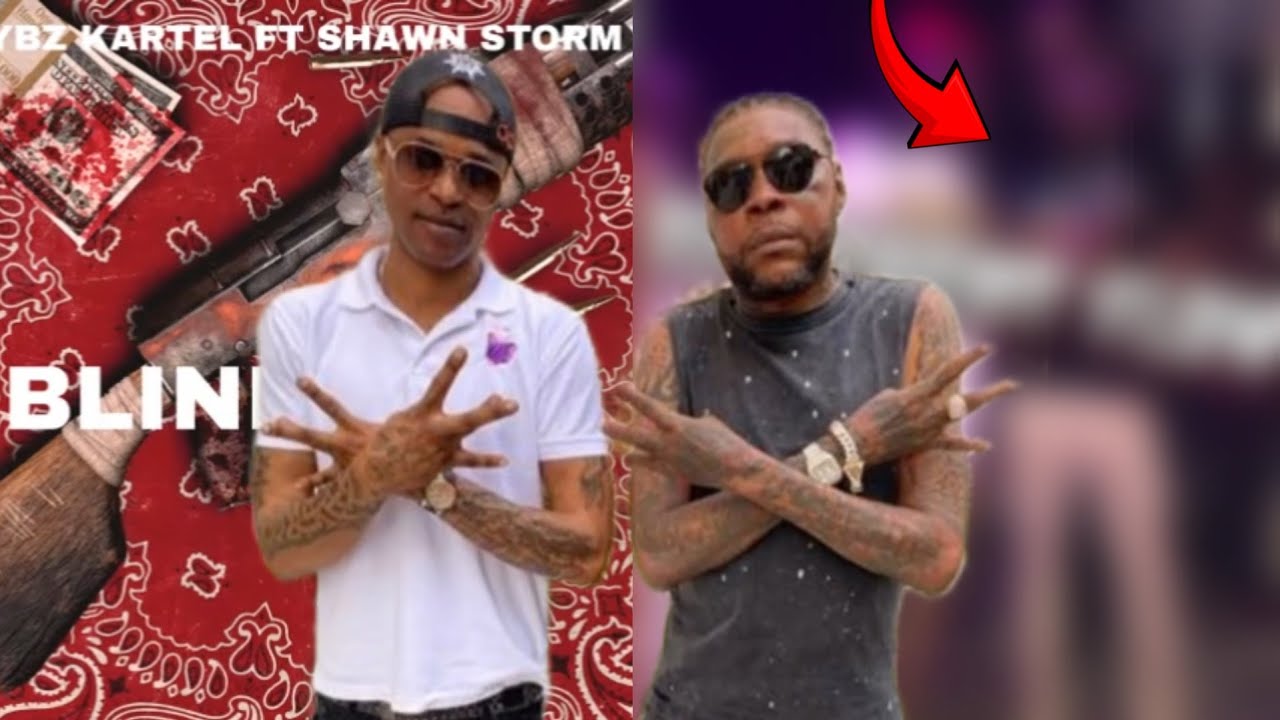 Vybz Kartel featuring Shawn storm got lęakěd🧐 with Demarco "Blind side" and "different flow ...
