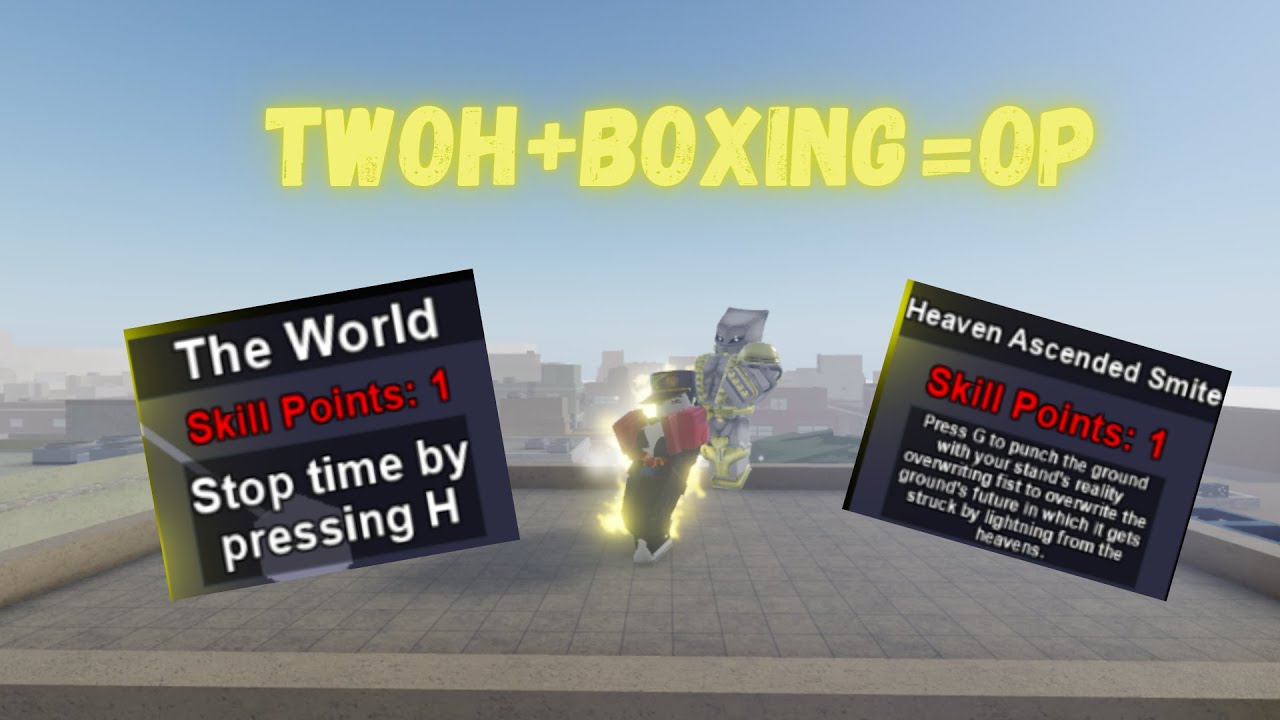 [YBA] TWOH Boxing is OP - YouTube
