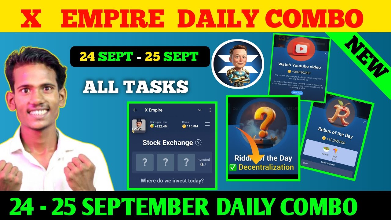 X Empire Stoke Exchange 24 September | X Empire Investment Fund - YouTube