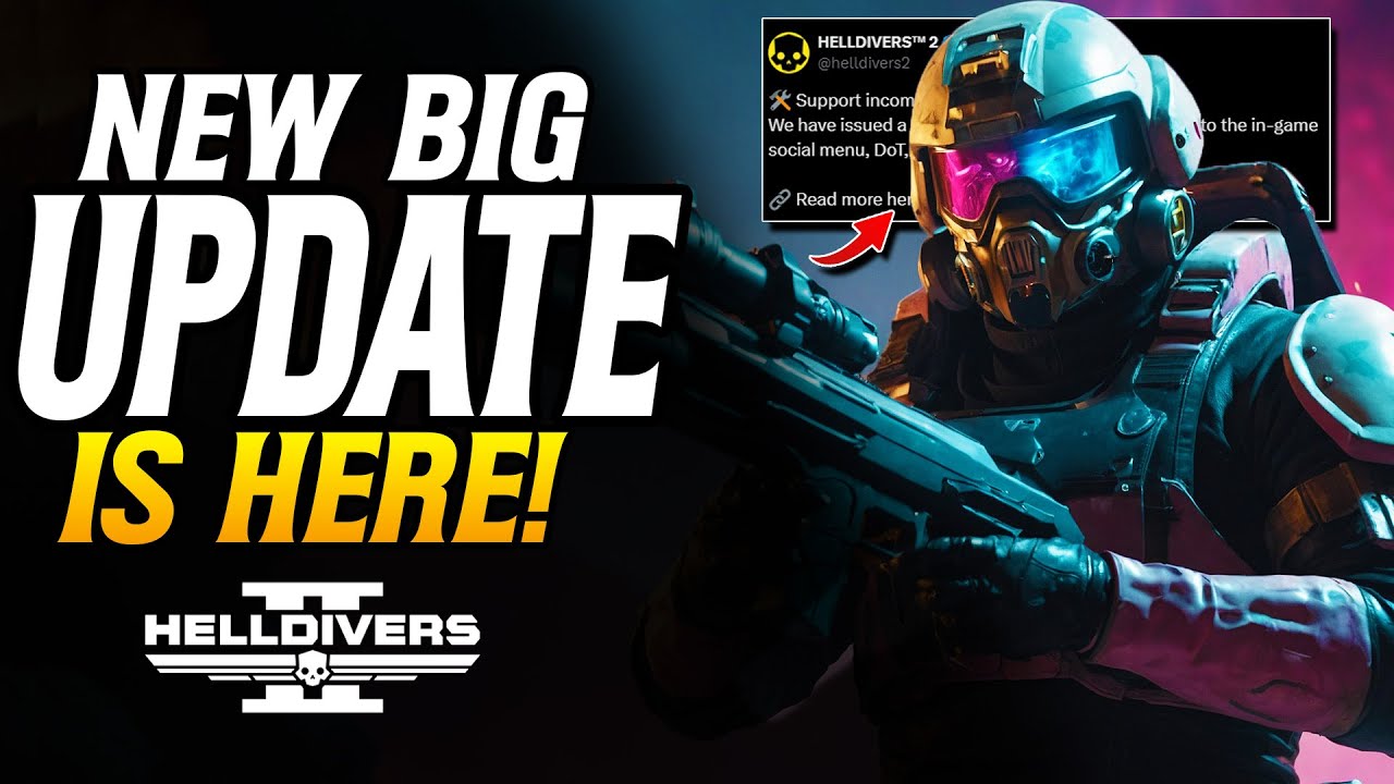 Helldivers 2 NEW Patch Update Is Here! And NEW Updates On PSN Linking ...