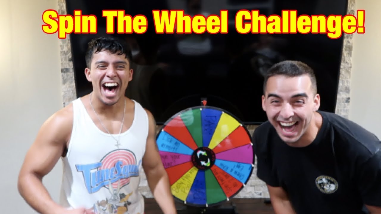 SPIN THE WHEEL CHALLENGE!! *INSANE DARES* - YouTube