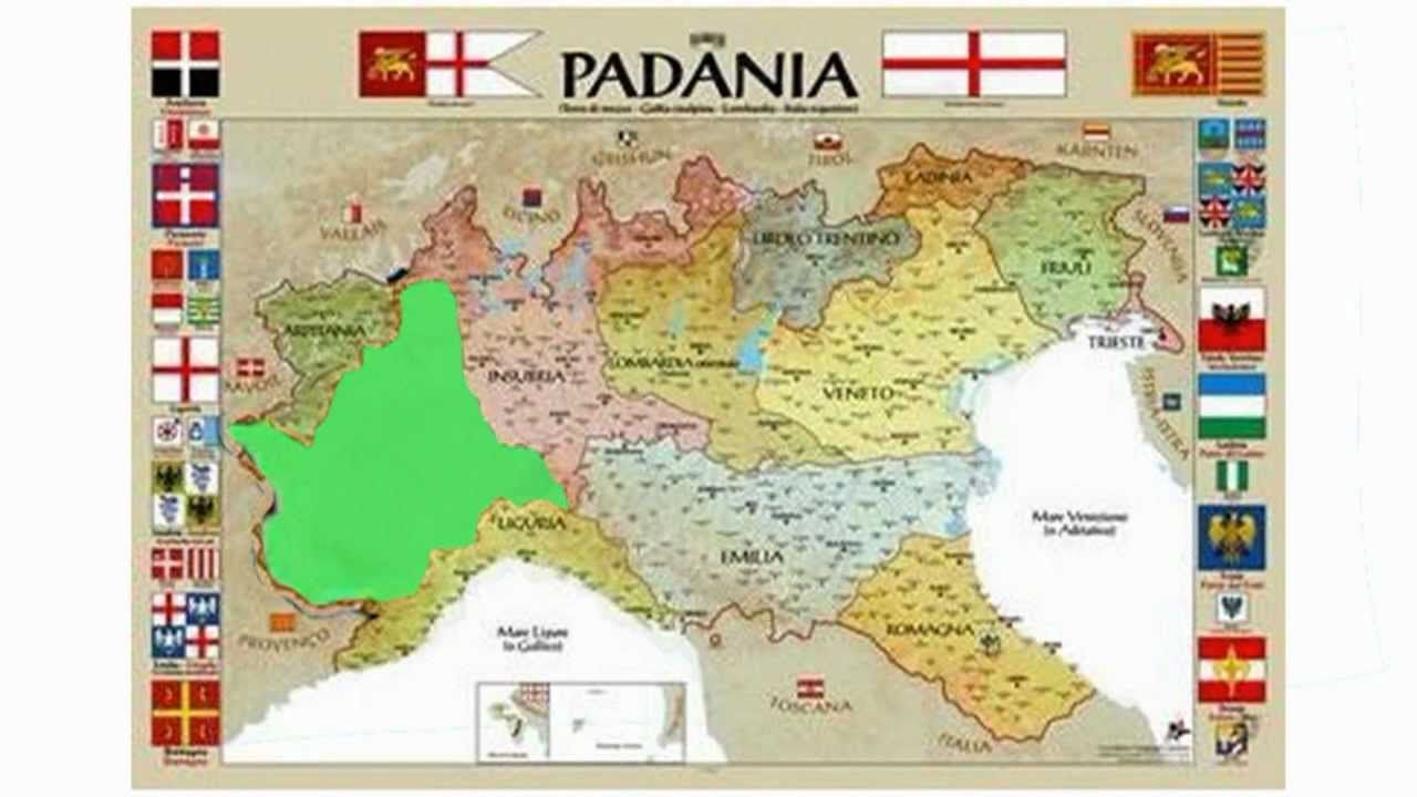 GUIDA TURISTICA DELLA PADANIA - YouTube