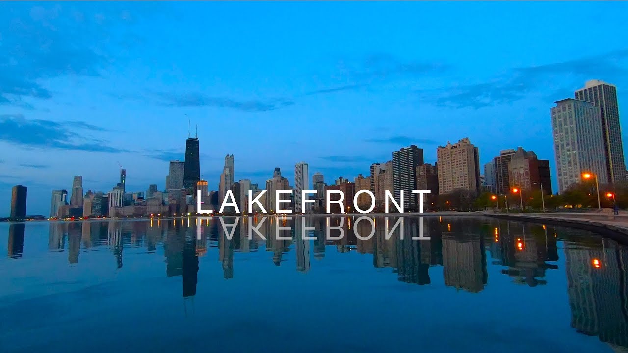 Virtual Tours 4K: Chicago Lakefront at Sunrise - YouTube