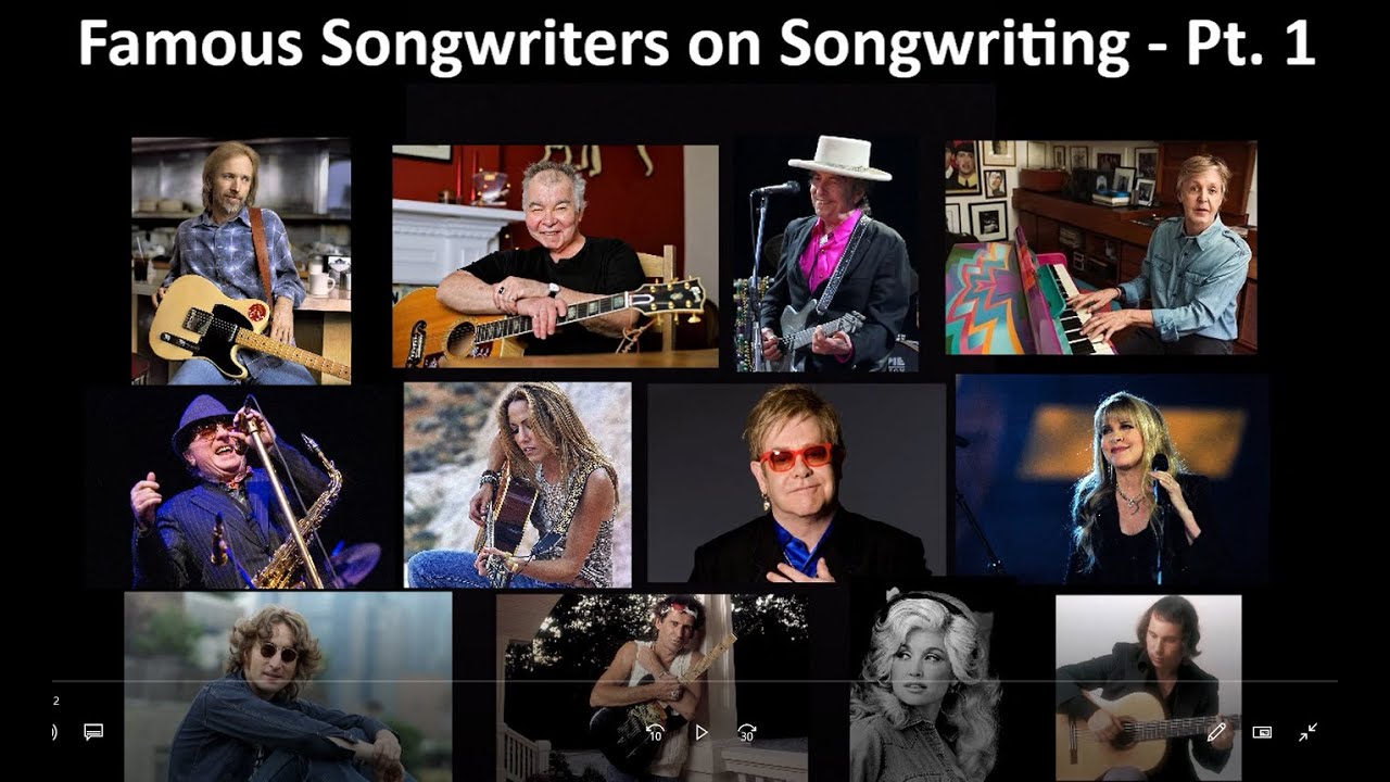 Famous Songwriters On Songwriting - Pt 1 - YouTube