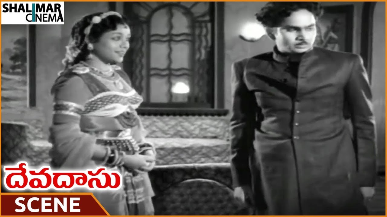 Devadasu Movie || Lalitha Tried To Impress ANR || ANR, Savitri ...