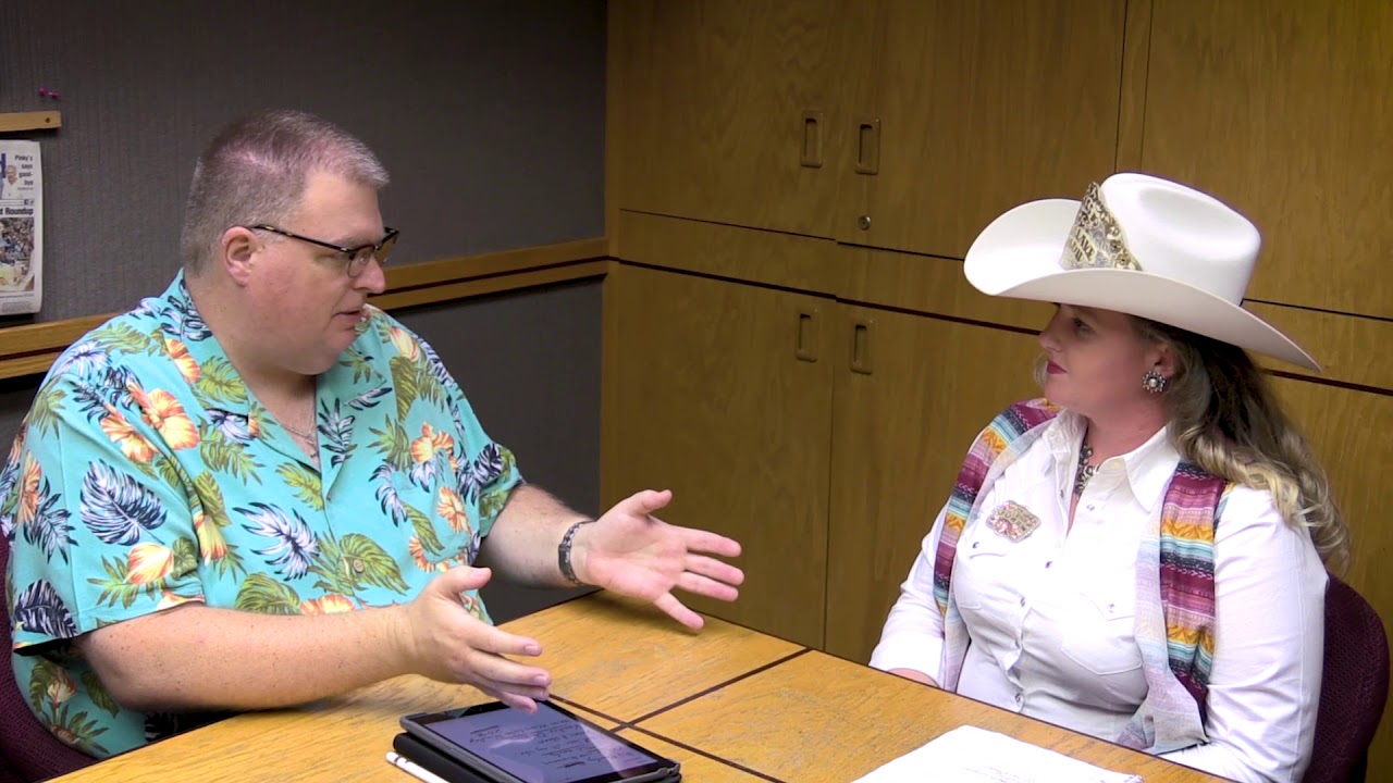 Kendra Dockins interview - Miss Moses Lake Roundup 2018 - YouTube