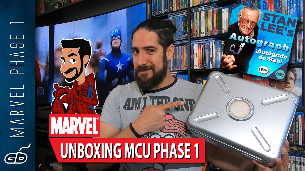 EP:32 UNBOXING: Colección MCU Fase 1 / Marvel Cinematic Universe PHASE ...