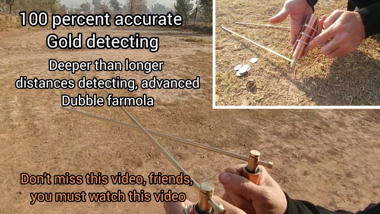 detector long range new version dowsing rod Dubble farmola - YouTube