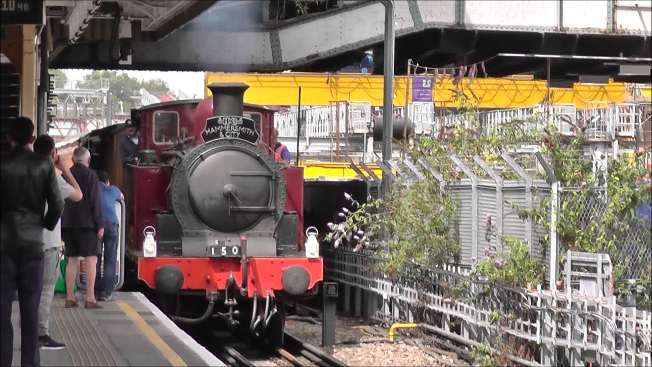 Steam on the Underground: Saturday 2nd August 2014 - YouTube