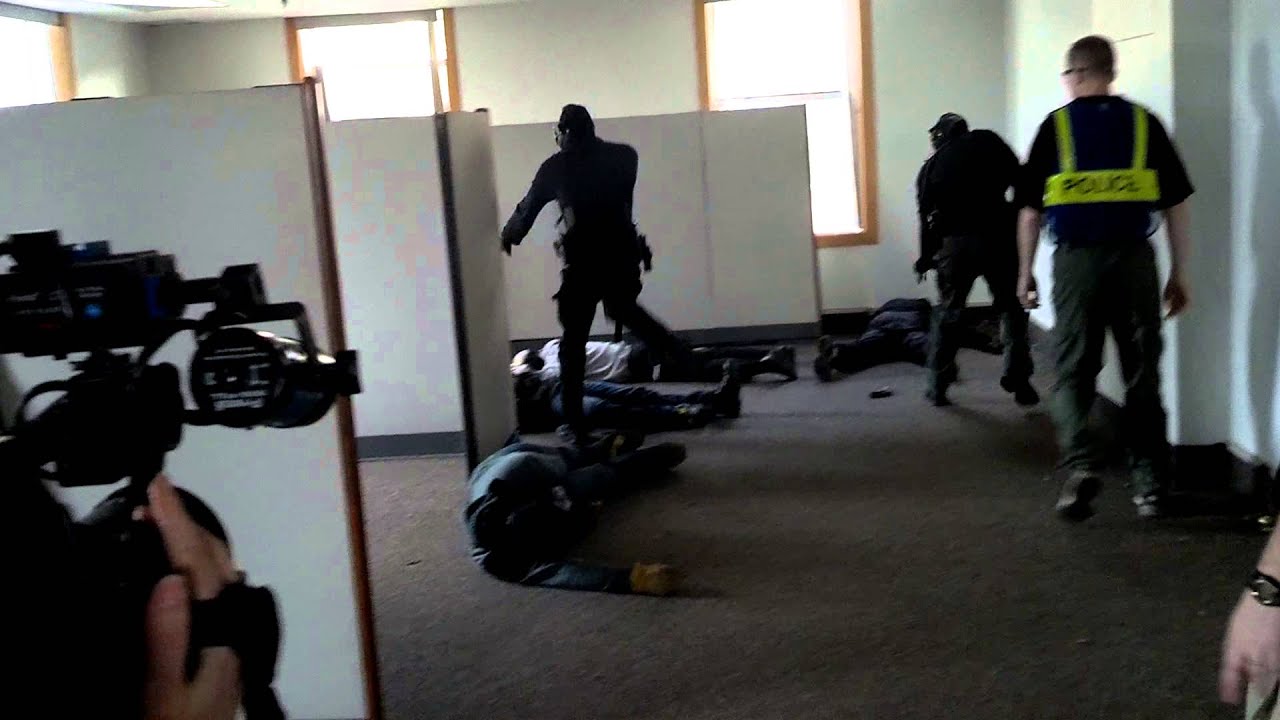 'Reality Based Training' for Ithaca area law enforcement - YouTube