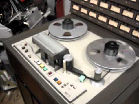 MCI 24 track reel to reel - YouTube