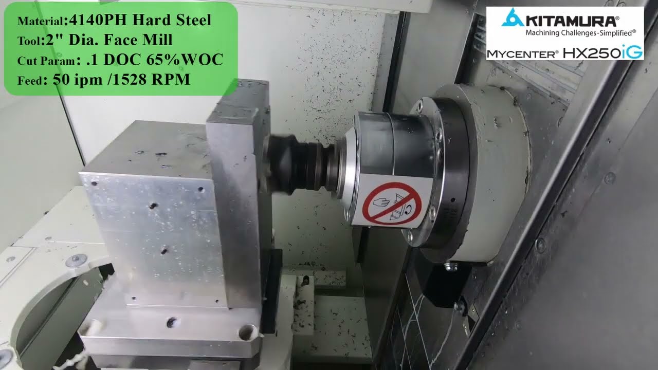 Ультракомпактний 30 конусний Mycenter HX250iG від Kitamura - YouTube