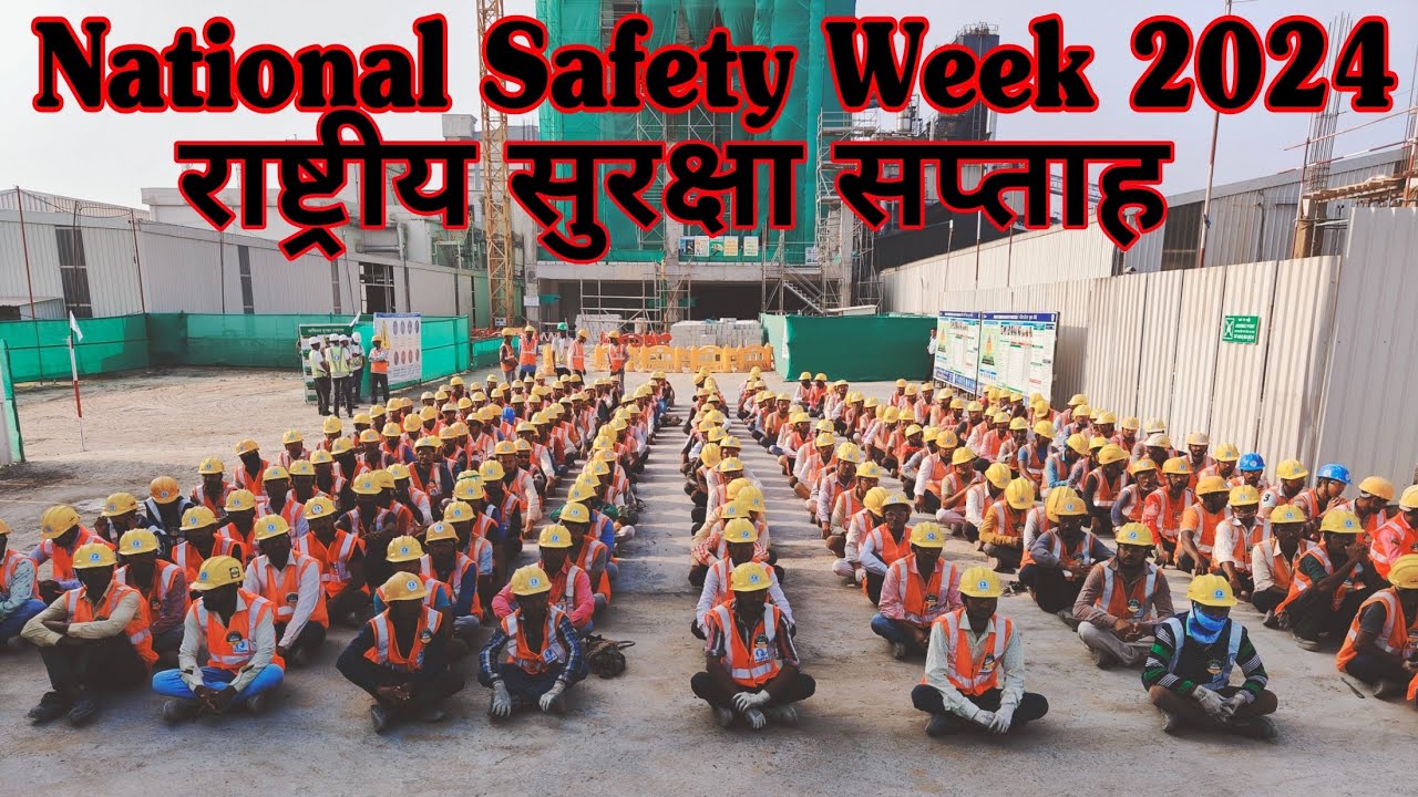 National Safety Week 2024 Celebration.| Safety Week | Safety Month ...