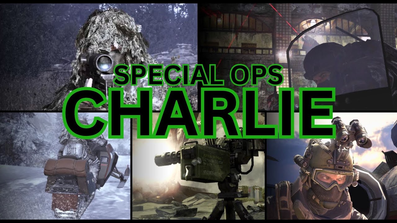 SPECIAL OPS CHARLIE (PART 3) CALL OF DUTY: MODERN WARFARE 2 (4K) - YouTube