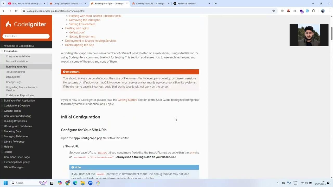 How to Setup CodeIgniter 4 Project on Windows 11 | Complete CI4 Setup ...